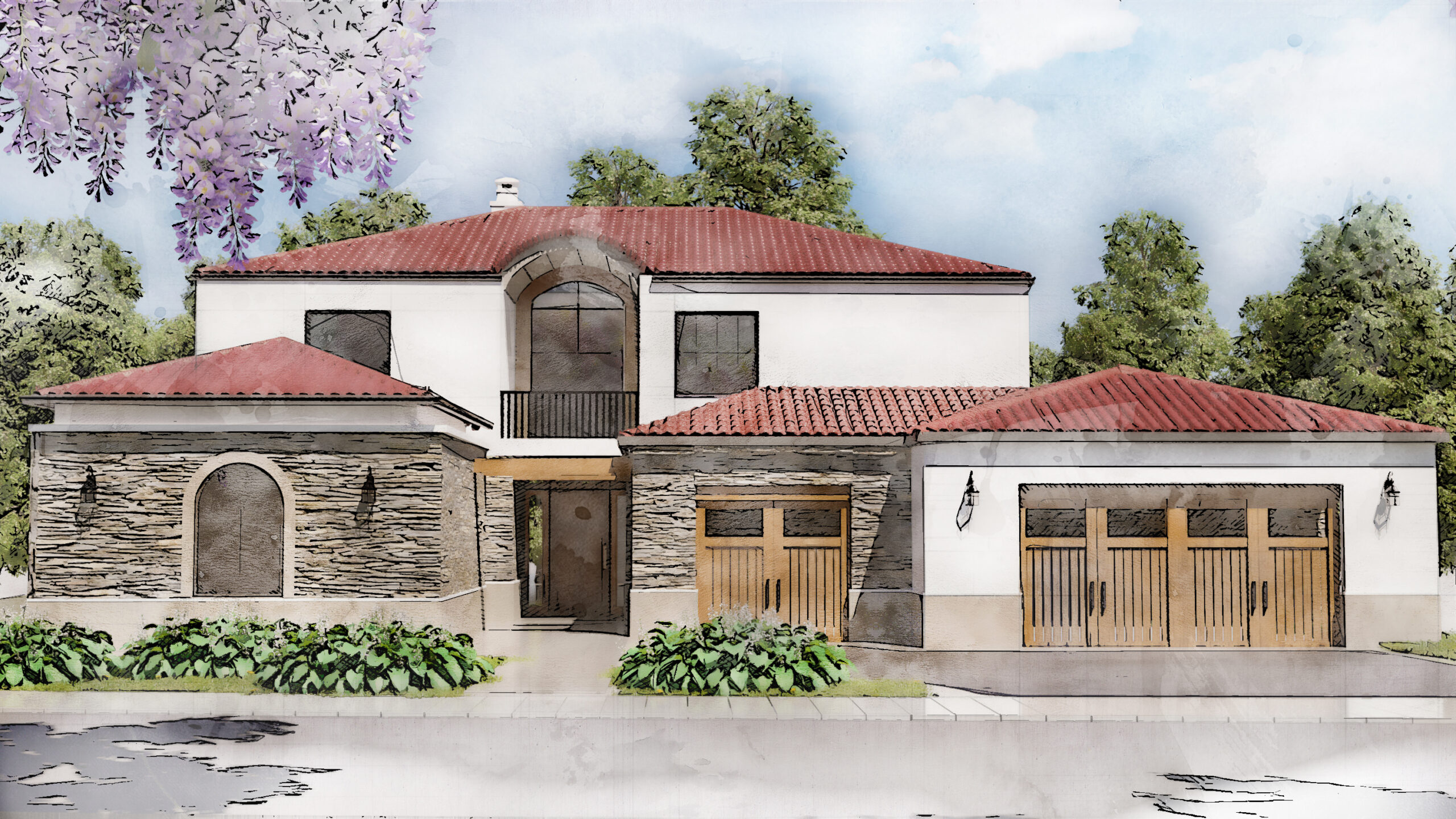 Plan C The Hampton: Luxury 5 Bed/Bath Home from Legend Communities